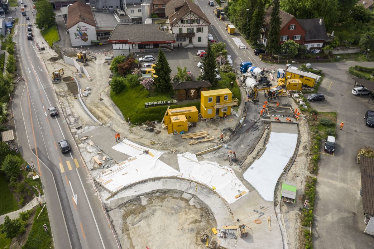 Cellere Bau AG | Betonkreisel Scherzingen